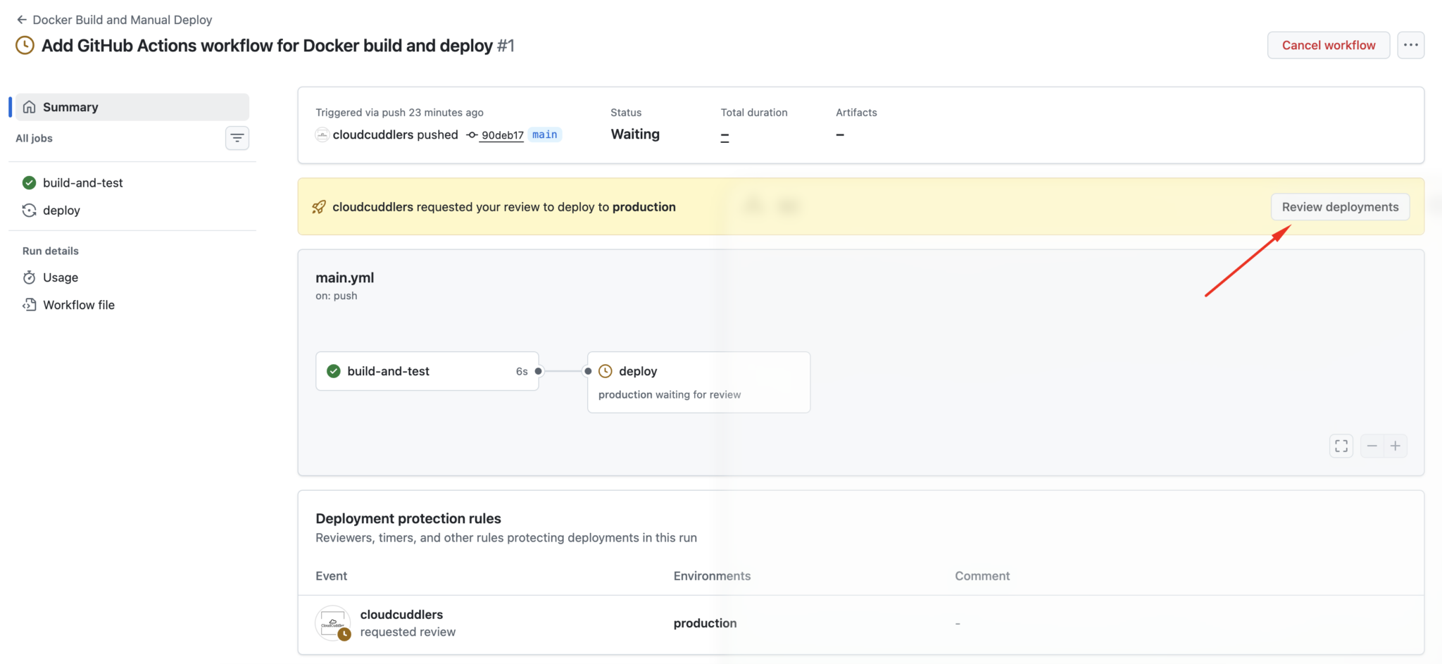 How to Implement a Manual Approval Process in GitHub Actions - CloudCuddler